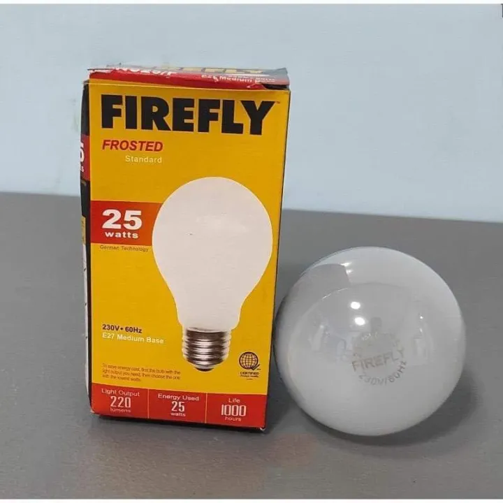 firefly incandescent bulb for warmer light /warmwhite (yellow) | Lazada PH