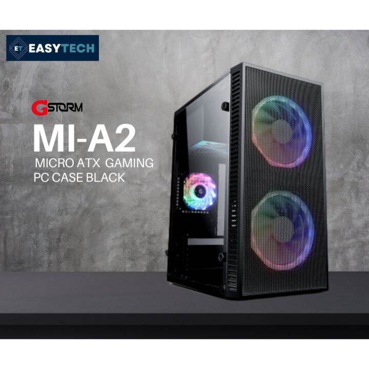 【COD】 EASYTECH GSTORM MI-A2 MINI TOWER DESKTOP GAMING CASE Acrylic Side ...
