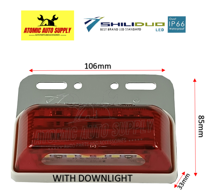 HIGH QUALITY ORIGINAL SMD SHILIDUO LED CLEARANCE LIGHT WITH DOWNLIGHT ...
