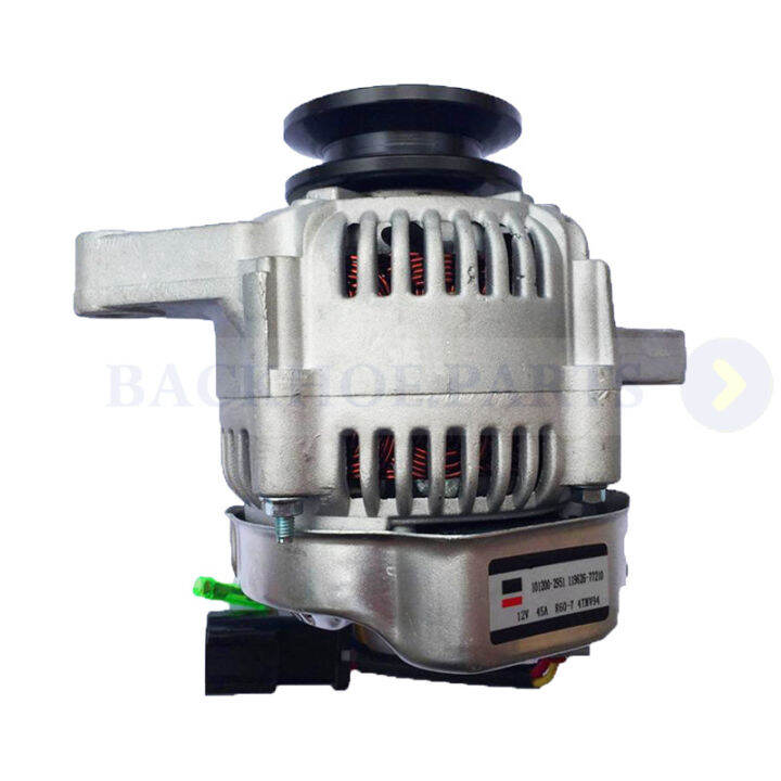 Yanmar Excavator Parts R60-7 Alternator 12V Excavator Engine 4TNV94 ...