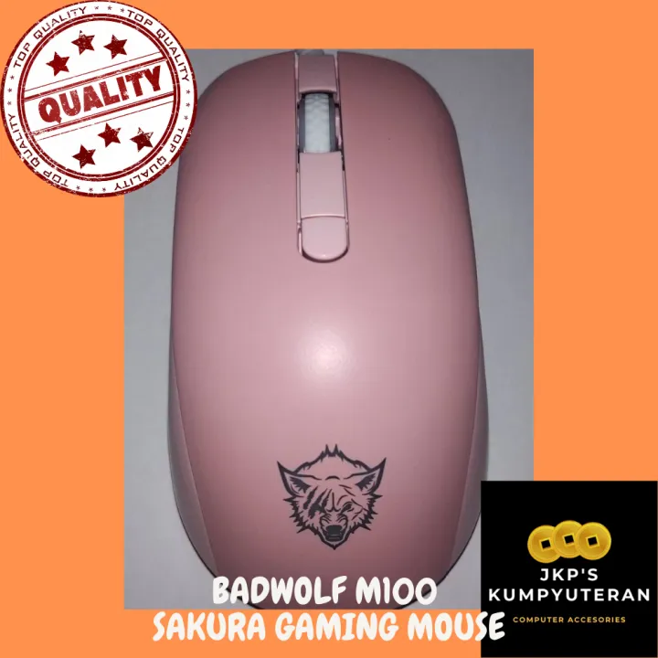 Badwolf M100 PETMALU Pro Gaming Mouse Sakura Edition | Lazada PH