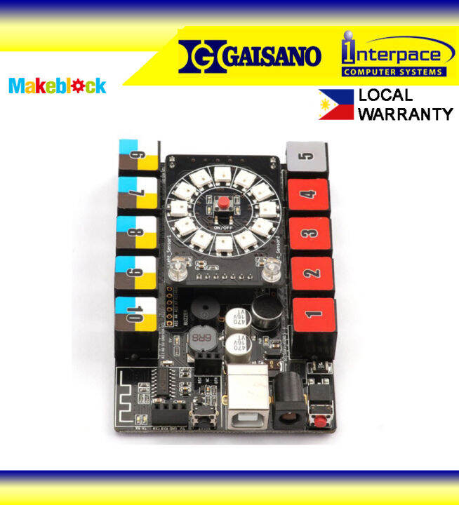 Makeblock Me Auriga - Powerful Main Control Board - Light/Sound/Gyroscope/Temperature Sensor ...