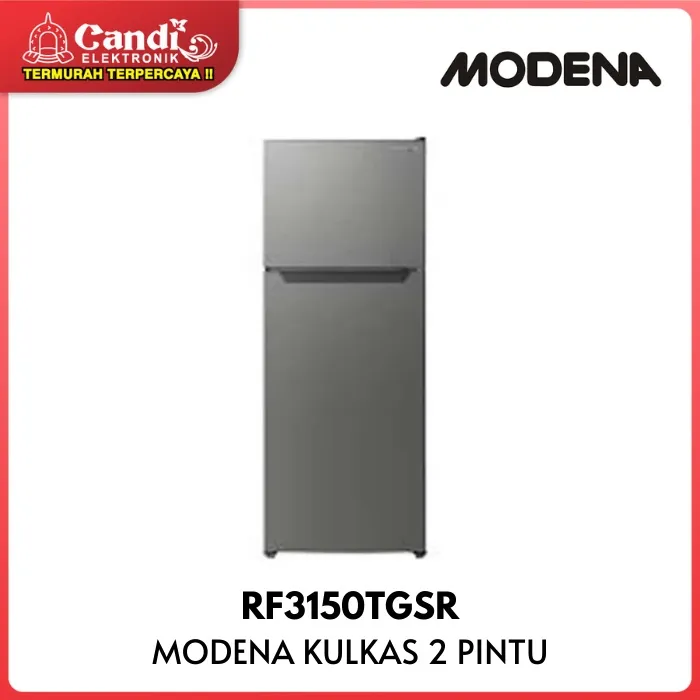 MODENA Kulkas 2 Pintu Kapasitas 315 Liter RF3150TGSR | Lazada Indonesia