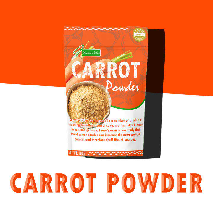 Carrot Powder 200grams | Lazada PH