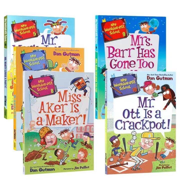 My Weird School 5, My Weirder-est School 5 books set, English chapter ...