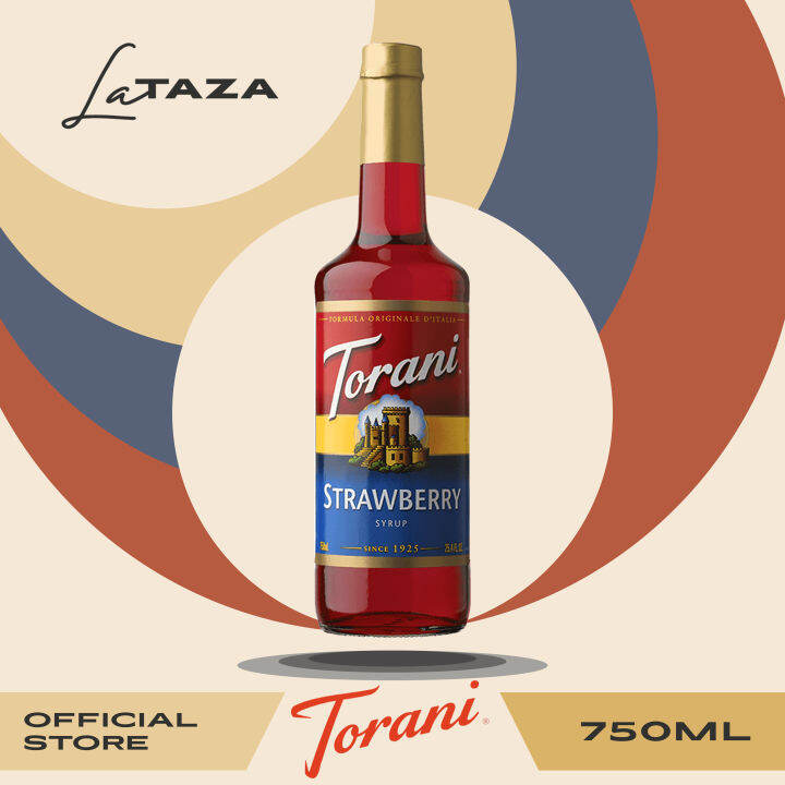 Torani Strawberry Syrup (750ml) | Lazada PH