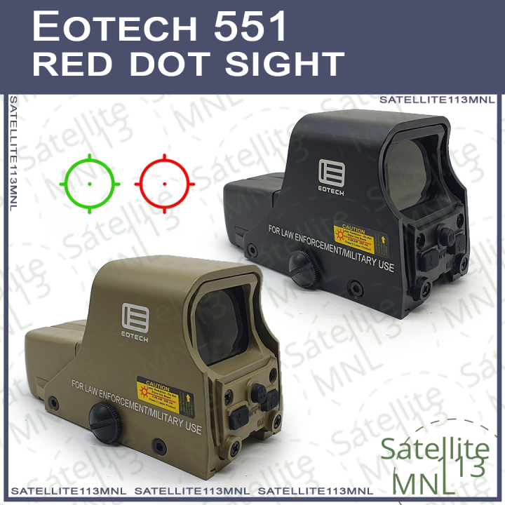 Eotech 551 Red Dot Sight Airsoft (battery included) | Lazada PH