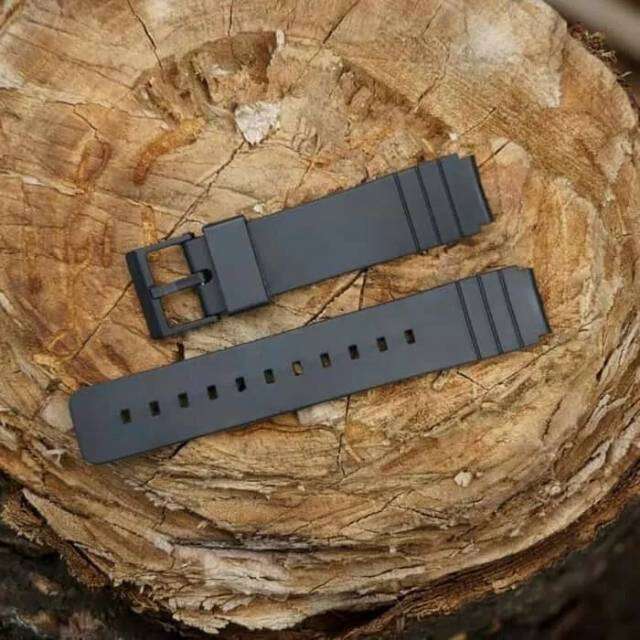 TALI STRAP CASIO MQ-24/RUBBER STRAP TALI JAM TANGAN CASIO MQ24 MQ 24r ...