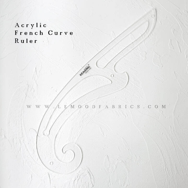 Original Kearing Acrylic French Curve Ruler Pembaris Lengkung Pembaris ...