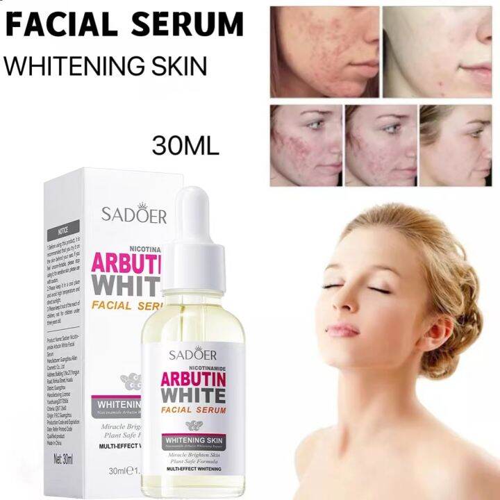 SADOER Whitening Brightening Serum Cerah Maksimal Untuk Kulit Sensitif ...