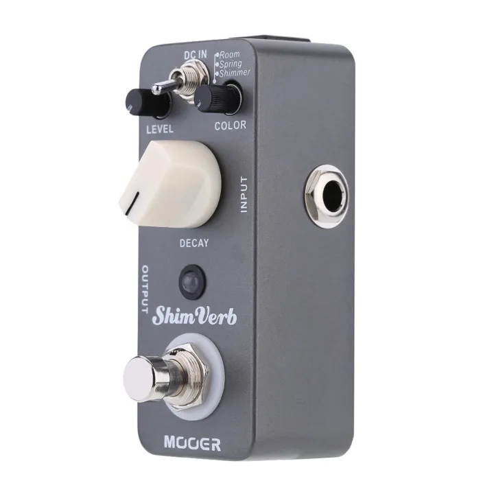 Mooer Shim Verb Micro Mini Digital Reverb Effect Pedal for Electric ...