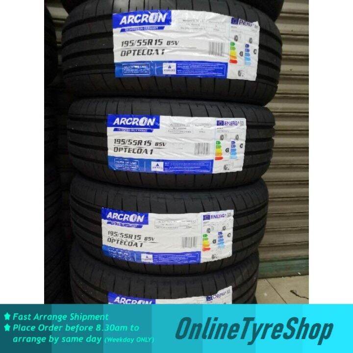 195/55/15 Arcron Opteco A1 Tyre Tayar | Lazada