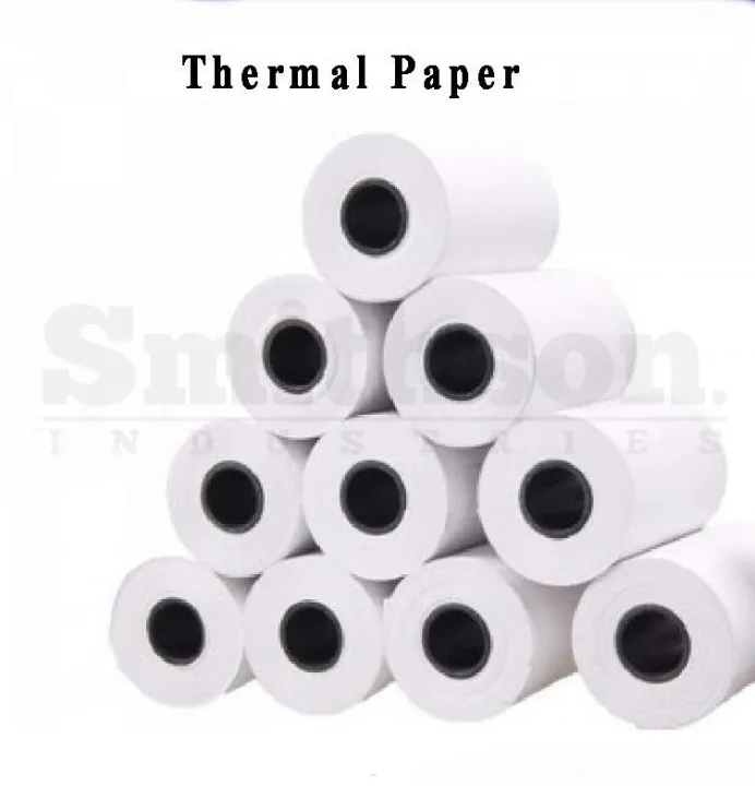 COD Thermal Paper 57x30 57X40 Coreless for POS Receipt Bluetooth ...