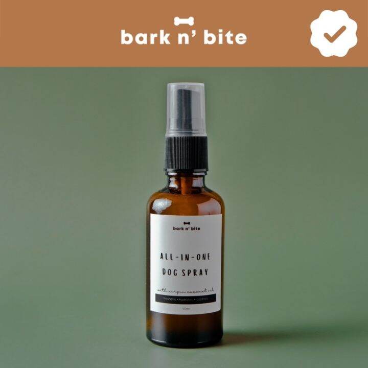 Bark n' bite all-in-one dog spray odor eliminator neutralizer (50ml ...