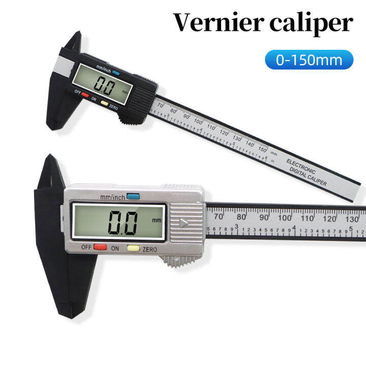 Digital Caliper 6 inch Electronic Vernier Caliper 100mm Callipers ...