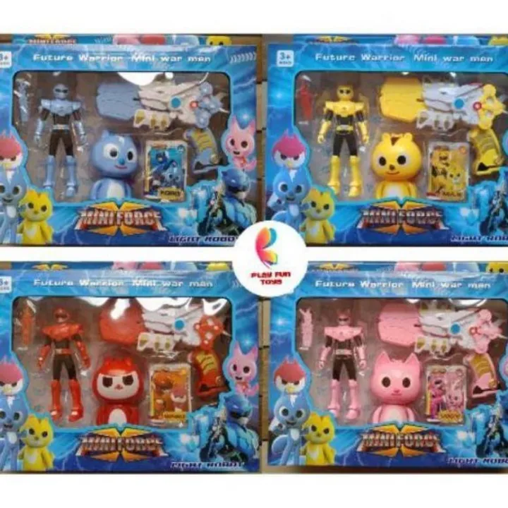 Mainan Robot mini force 1 set pedang bisa berubah | Lazada Indonesia