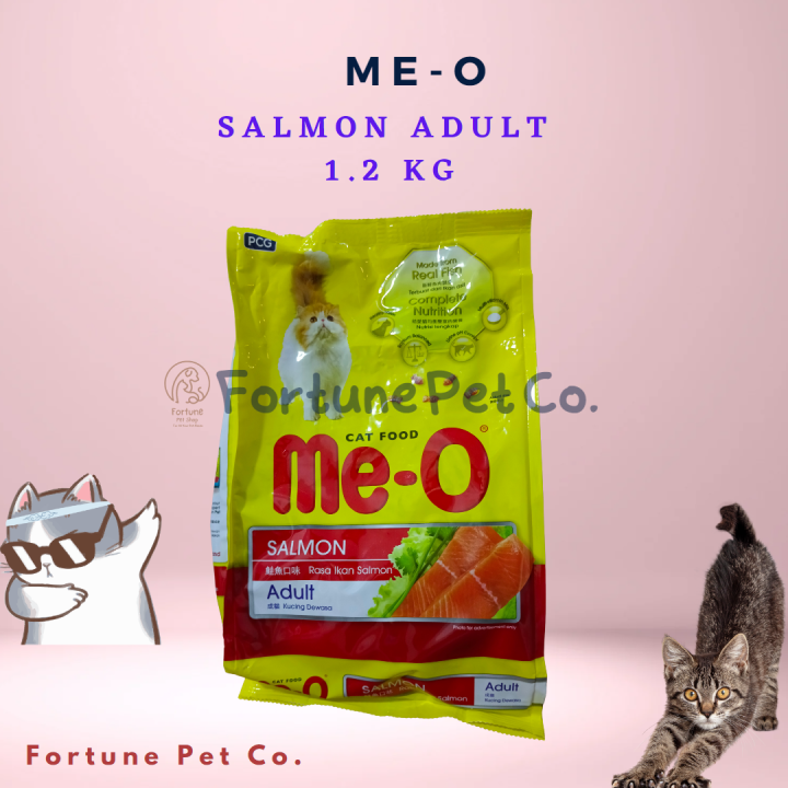 MEO Adult SALMON 1,2 kg FRESH PACK - Makanan Kucing Kering Cat Dry Food ...