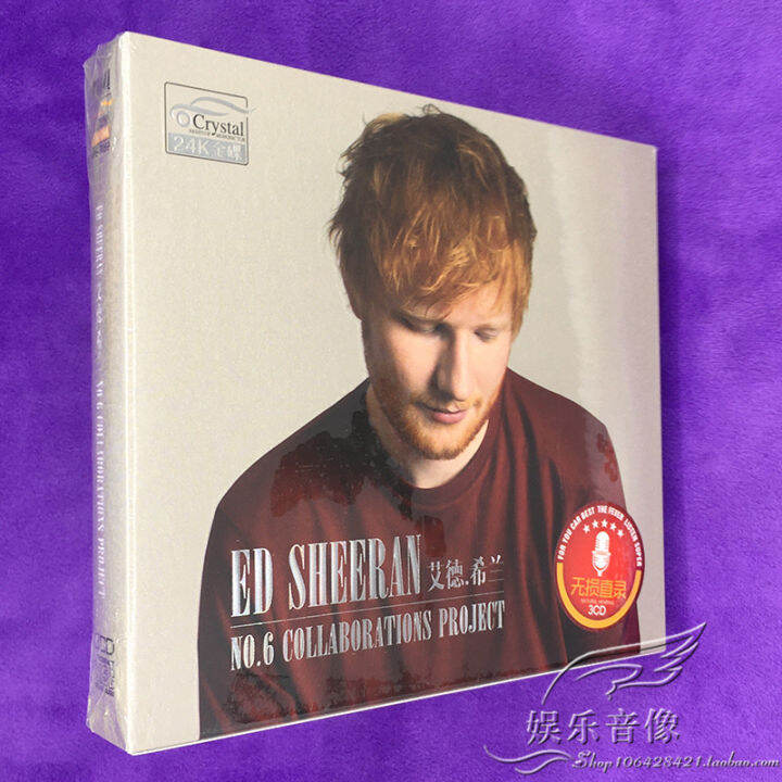Genuine ed Sheeran edxilan lossless sound quality car CD disc music ...