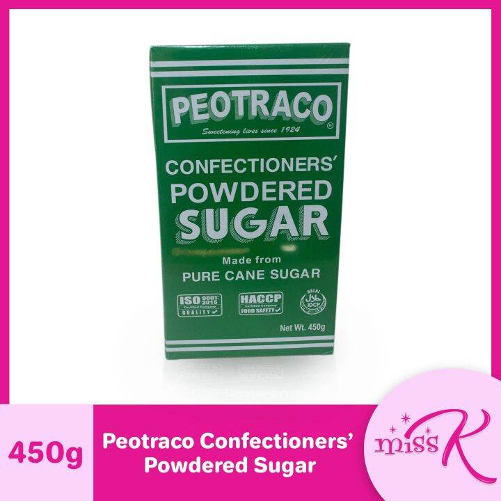 Peotraco Powdered Sugar | 450g | Lazada PH