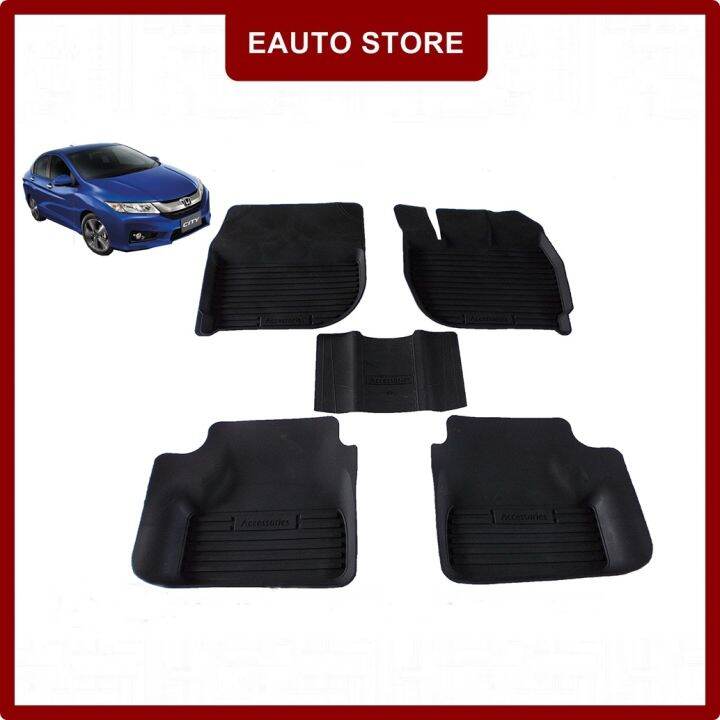 Honda City 2014-2020 EVA Rubber Car Mat (Complete Set) | Lazada