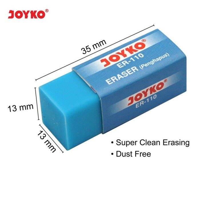 JOYKO Penghapus Warna Warni Eraser Super Clean Dust Free 1 pcs | Lazada ...