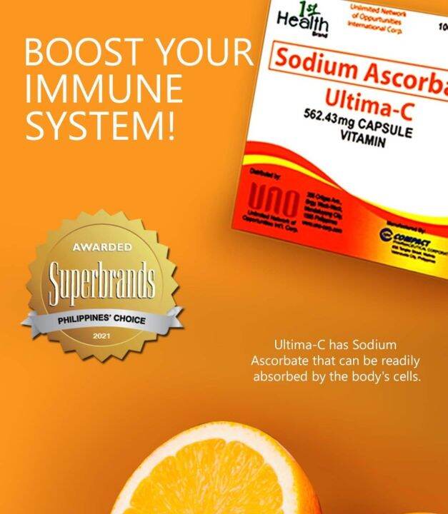 ULTIMA C VITAMIN C 1BOX 100 CAPSULE | Lazada PH