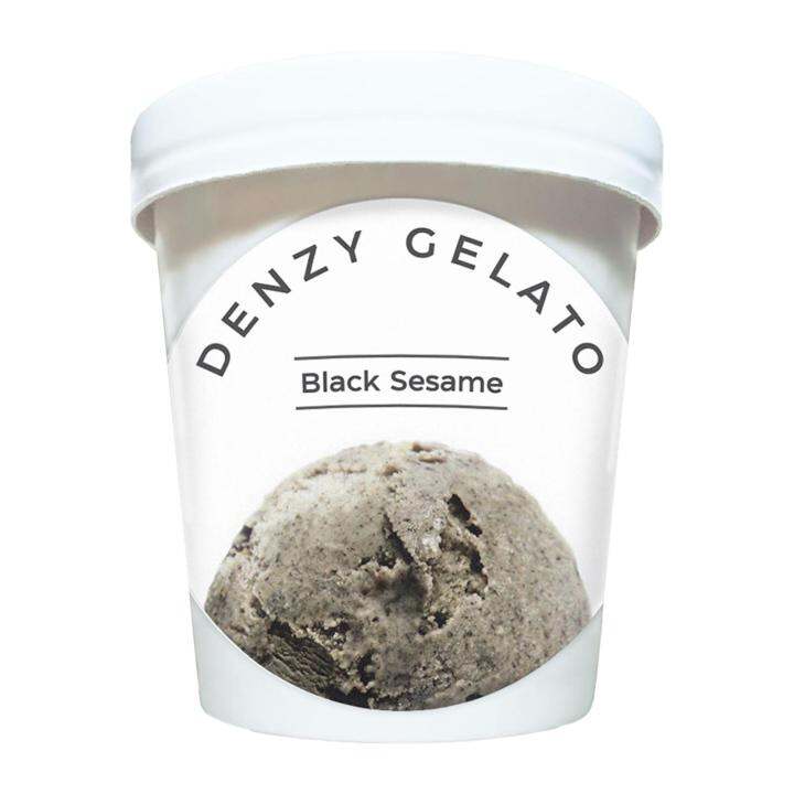 Denzy Gelato Black Sesame Gelato | Lazada Singapore