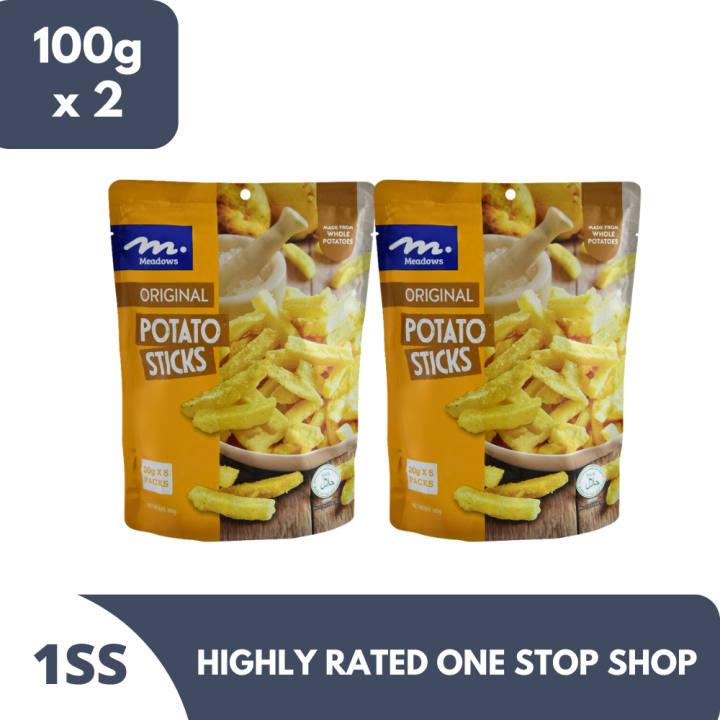 Meadow Original Potato Sticks 100g x 2 | Lazada PH