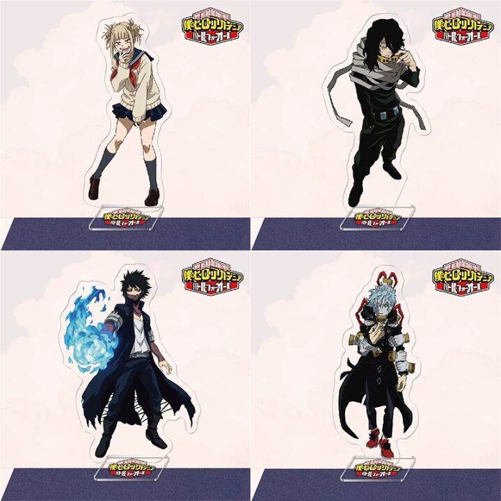 Japan Anime My Hero Academia Acrylic Stand Model Plate Keychain ...