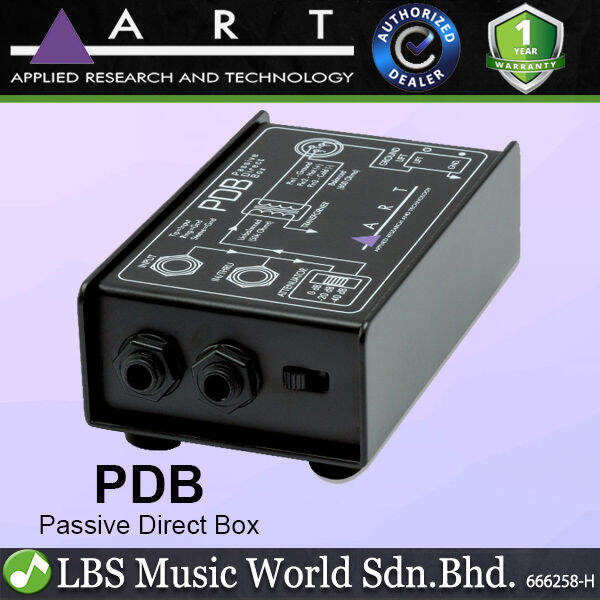 ART Pro Audio PDB Switchable Passive Direct Box DI | Lazada