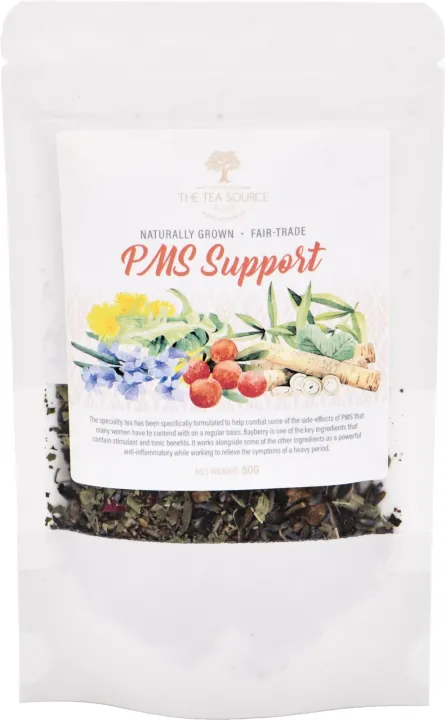 PMS Support Tea | Herbal Tea | Caffeine Free | in Zip Pouch | Tea ...