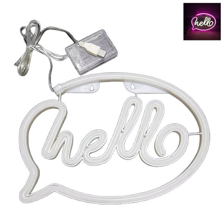 Led Neon Light Neon Sign Lamp Creative Usb/battery Led Neon Sign Non ...