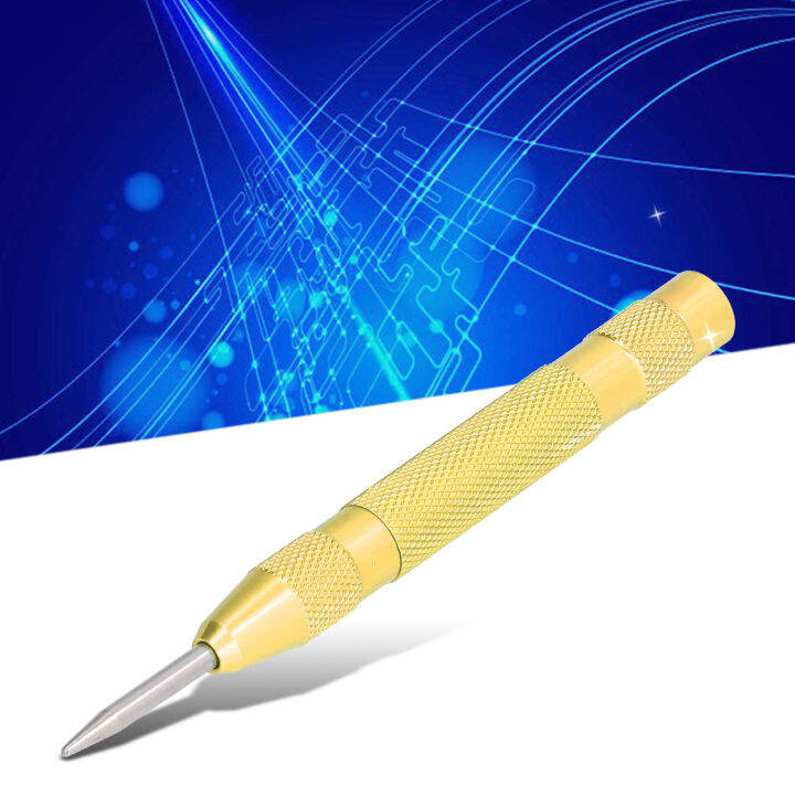 Center Punch Sturdy Durable Hardened Steel Adjustable Force Automatic ...