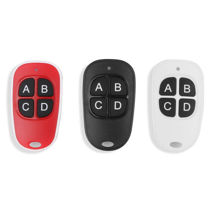 433 MHz Wireless 4 Keys Remote Control Copy Cloning Garage Door ...