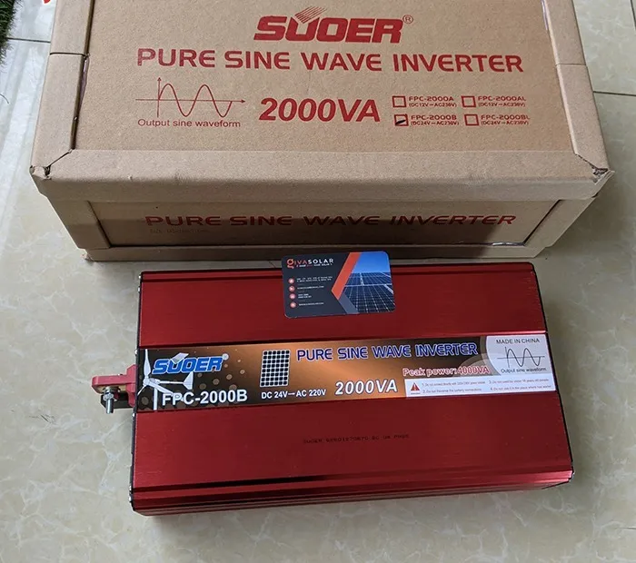 Power Inverter Pure Sine Wave DC 24V AC 220v 2000 va suoer FPC-2000B | Lazada Indonesia