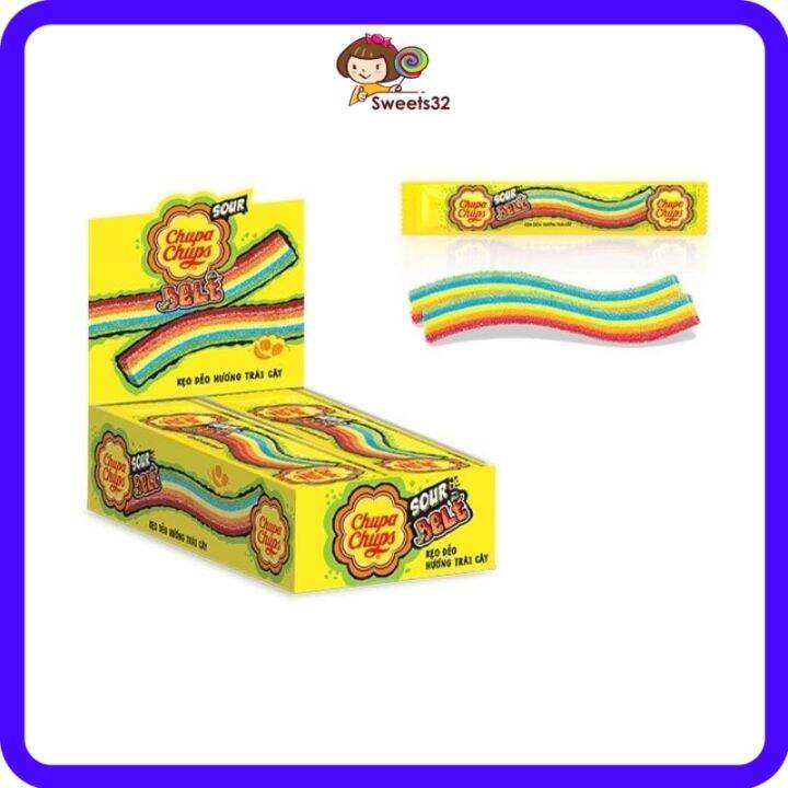 Chupa Chups Sour BELT ( 24pcs X 8g) | Lazada
