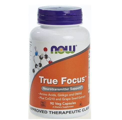 NOW True Focus 90 Veg Capsules | Lazada PH