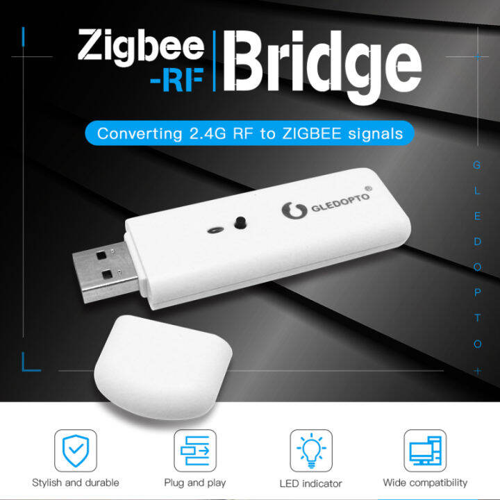 2022Gledopto Work With Zigbee Gateway Voice Control Smart Zigbee-RF ...