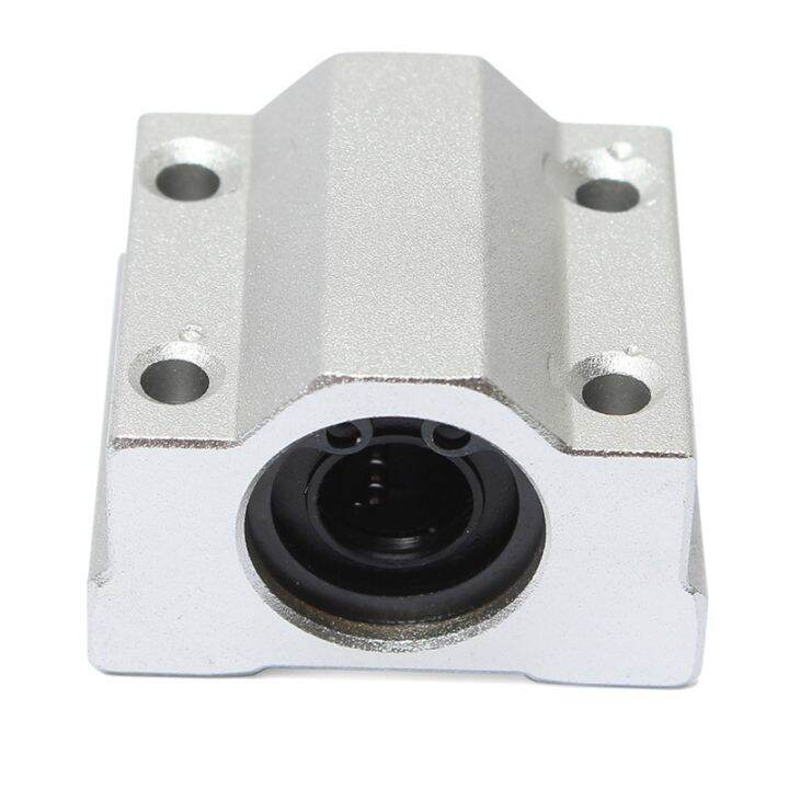 SCS10UU 10mm Linear Motion Ball Bearing Slide Bushing Block Silver ...