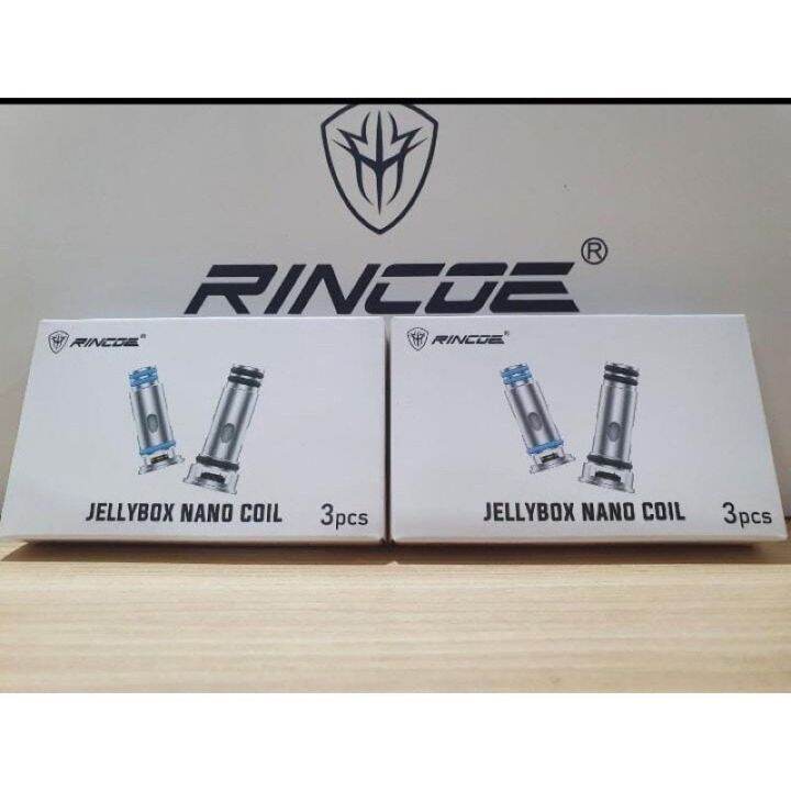 ORIGINAL Rincoe jelly box nano occ /coil replacement dsCc E7LE | Lazada PH