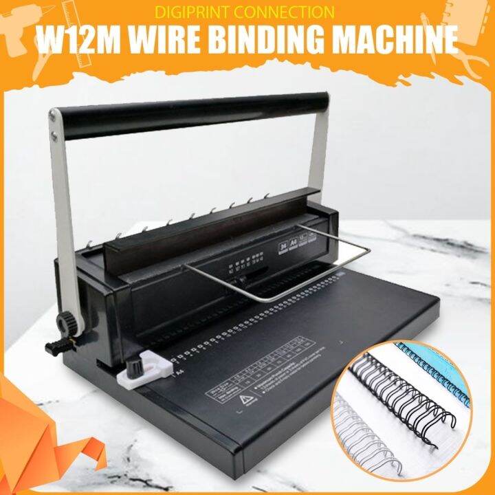 Wire Binding Machine W12M A4 Size Heavy Duty Binder | Lazada PH