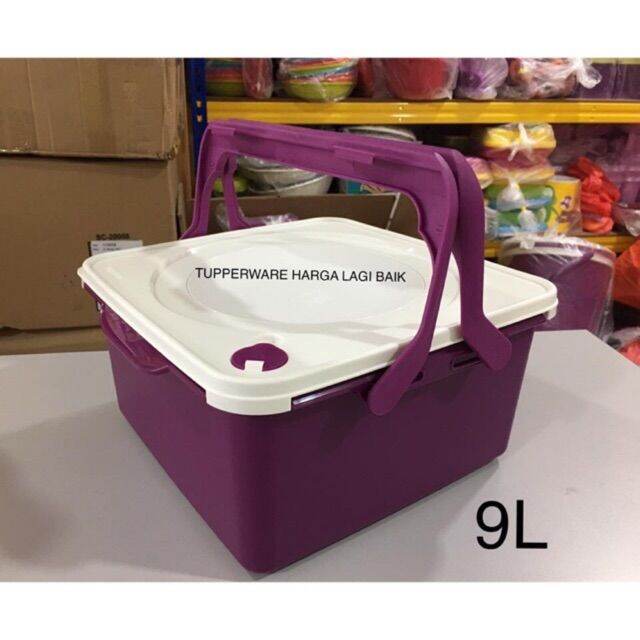 Tupperware Square Keeper 9L | Lazada
