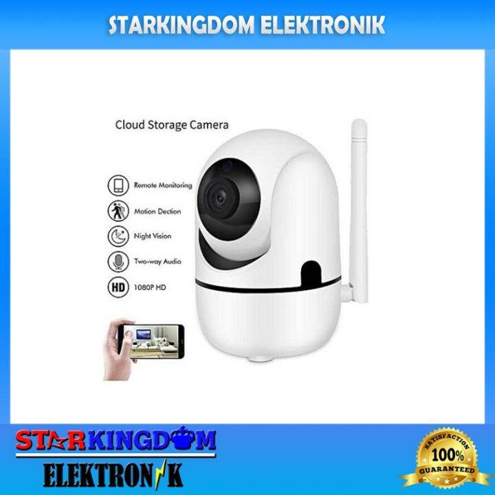 Ipcam Indoor Baby Smart Monitor 360 IP Camera 1080p Full HD 1 Antena ...