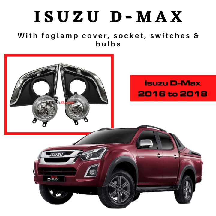 Isuze DMax D-Max D Max Foglamp Foglight Spotlight (2016 2017 2018 ...