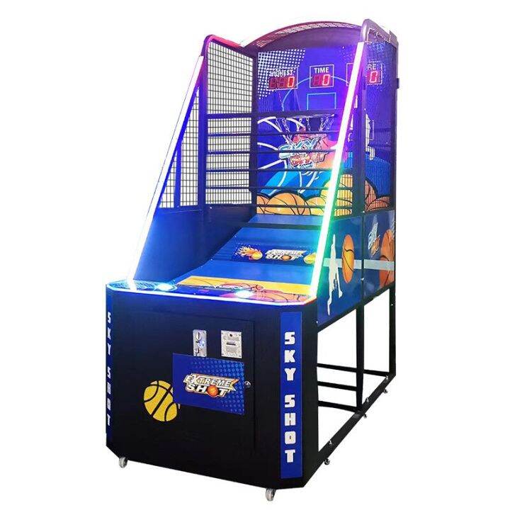 Coin Operated Basketball Arcade Game Machine Electronic Street ...