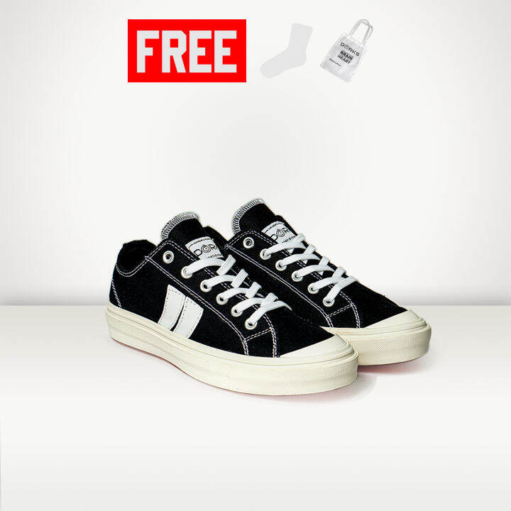 DORKS SEPATU CLASSIC LOW BLACK ORIGINAL | Lazada Indonesia