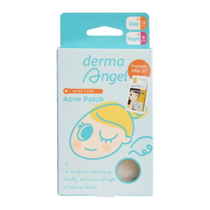 DERMA ANGEL Acne Patch For Day and Night 1 box | Lazada PH