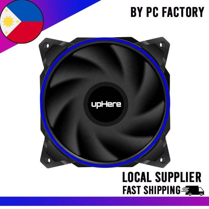 UpHere Gaming Computer Cooling Fan 120mm Single Led 3PIN 4PIN RGB ...