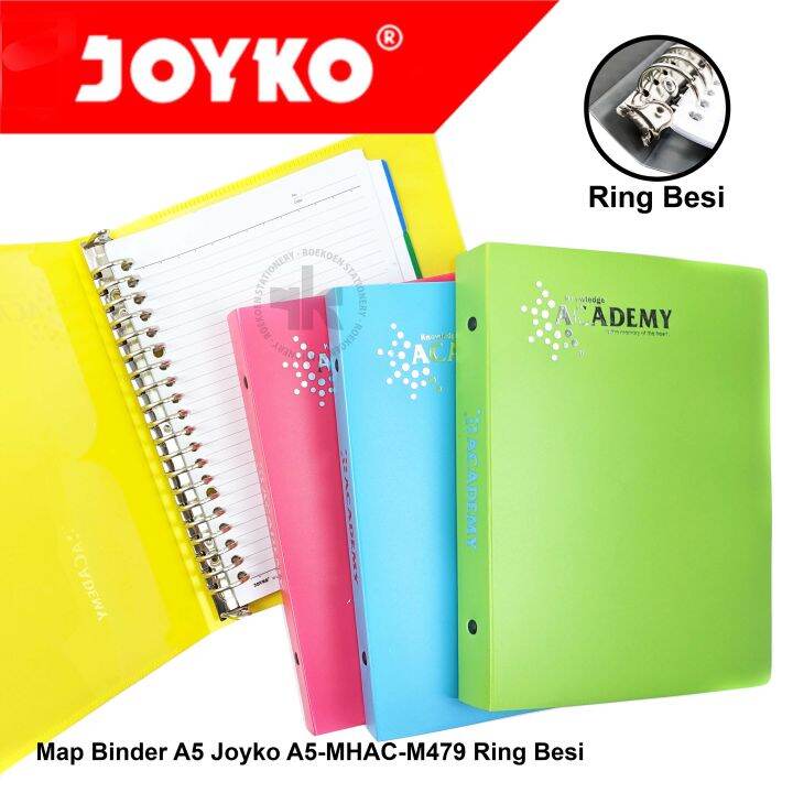 Map Binder A5 Joyko A5-MHAC-M479 Ring Besi | Lazada Indonesia