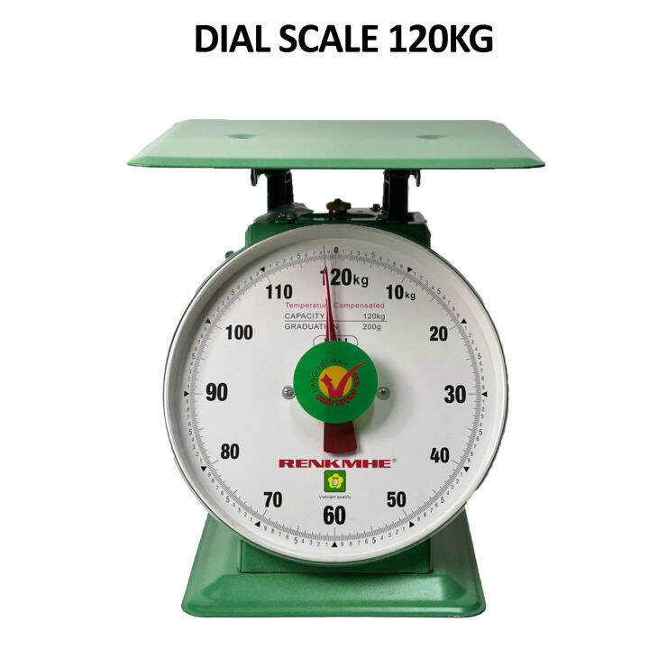 100Kg 120Kg RENKMHE DIAL SPRING SCALE Mechanical Compression Spring ...
